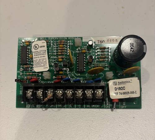 Radionics D192C Bell Circuit Supervision Module | eBay