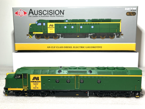 AUSCISION HO AN CLF Class Loco CLF1 CITY OF WHYALLA Gr/Yell DC as NEW ...