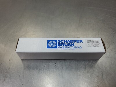 SCHAEFER BRUSH 9/16" Dia Nylon Single Spiral 1/4-28 Male (93713) 6E-15 ...