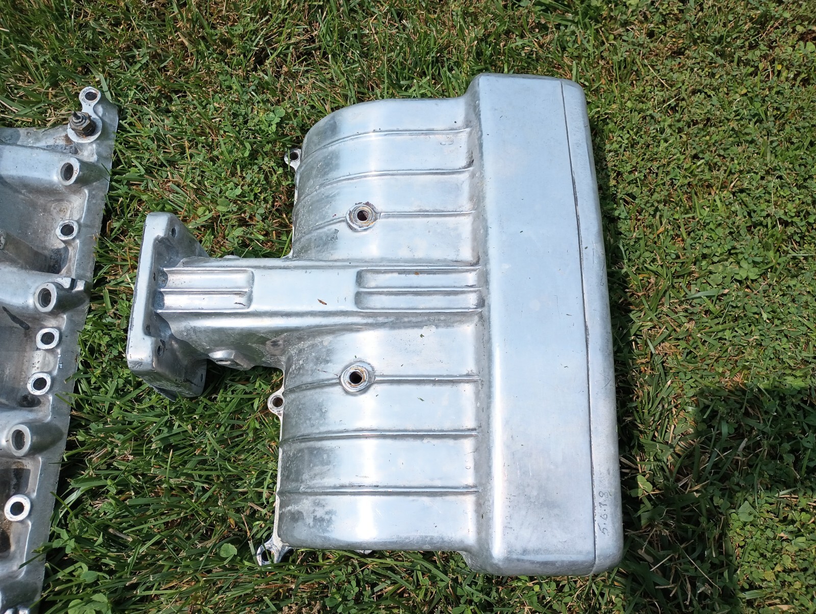 1993-1995 Ford Lightning 5.8L Polished Intake Manifold Mustang Cobra ...