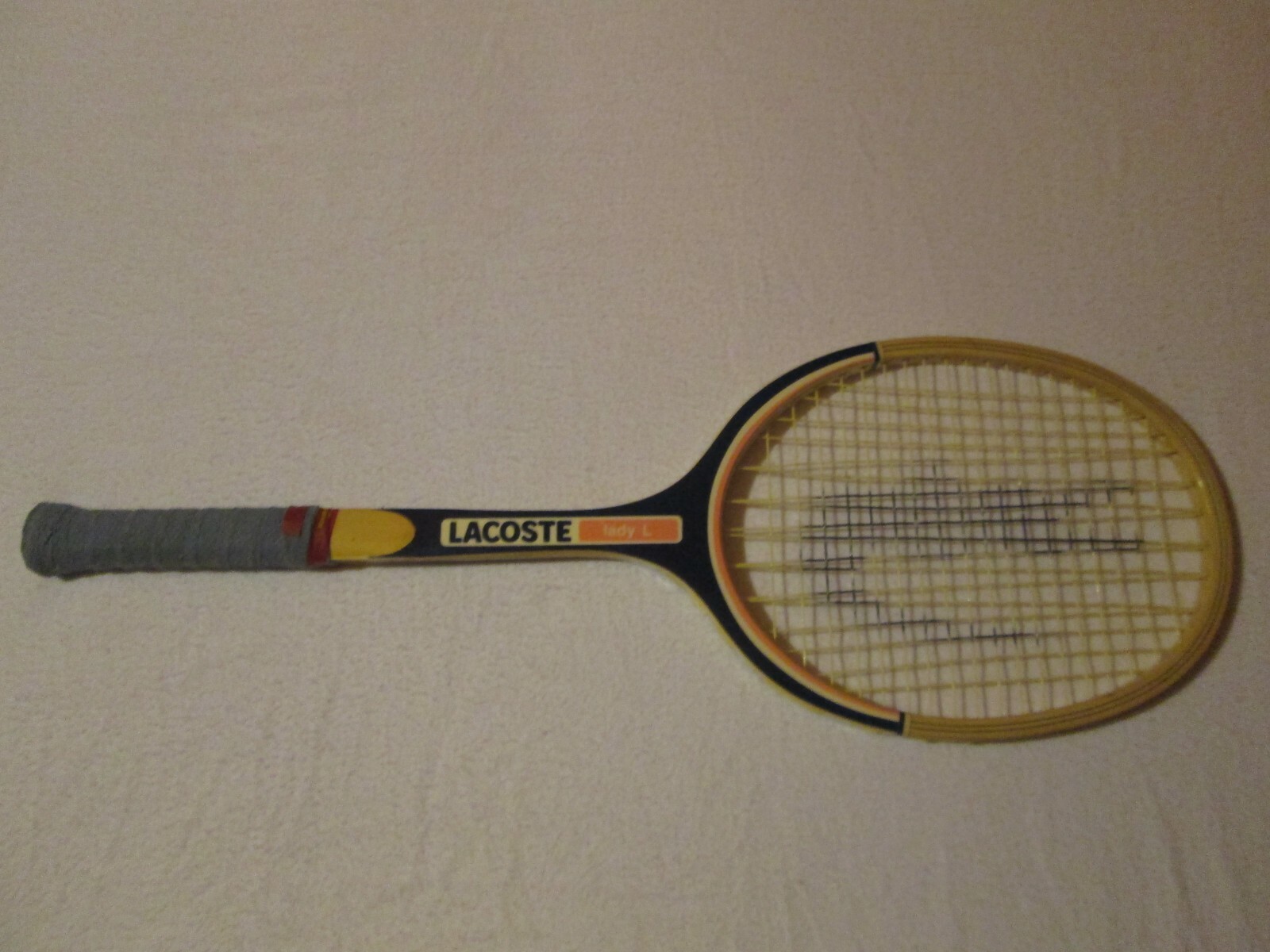⚡RAQUETTE LACOSTE EN BOIS SL 0 LADY L RETRO VINTAGE DLG JIMMY CONNORS ...