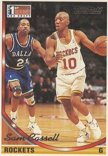 SAM CASSELL RC 1993-94 Topps Gold #301 ROOKIE Rockets ID:6812 | eBay