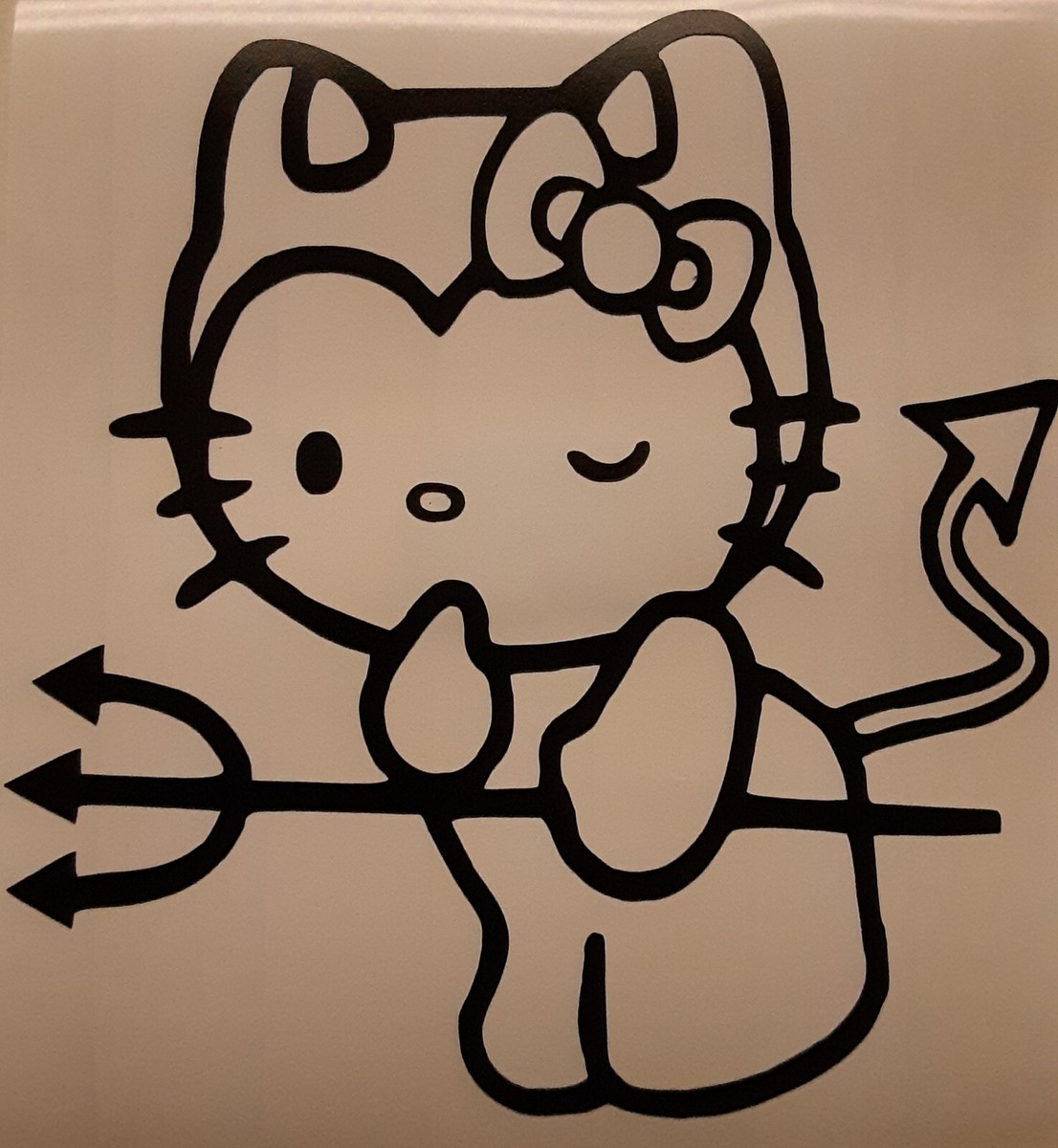 Devil Stencil Graffiti