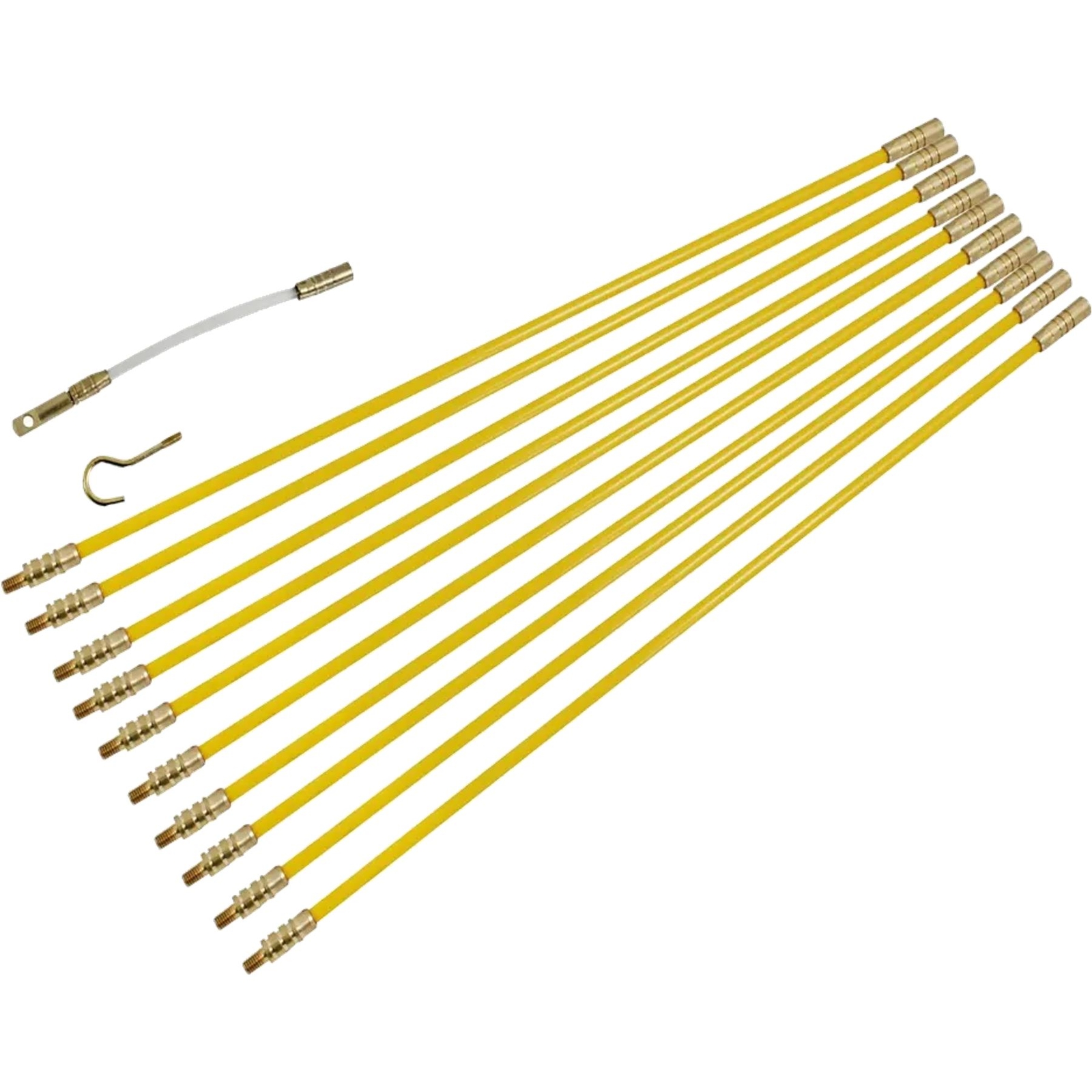 Dekton Cable Access Kit Electricians Puller Rods Wires Draw Push ...