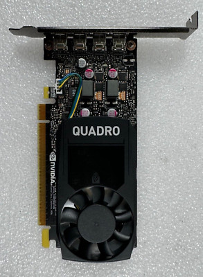 Nvidia Quadro P1000 4GB DDR5 PCIe 3.0 x16 Desktop Video Card; Tested | eBay