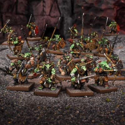 Mantic Kings of War Goblins x20 - On Sprue | eBay