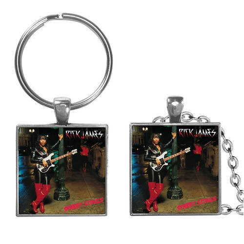 Rick James Street Songs Album Cover Image Keychain or Necklace Funk ...