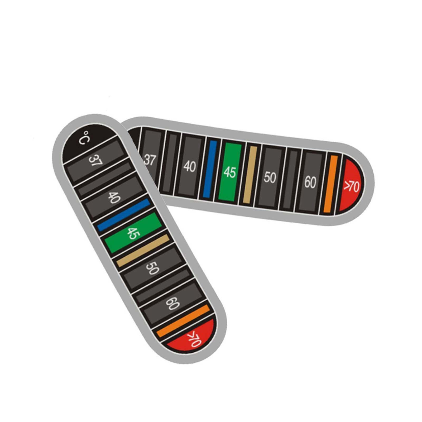 Portable Coffee Discoloration Sticker 70 Degrees Accurate Reusable ...