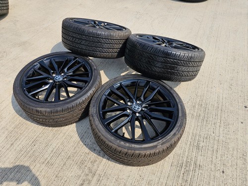 19" Toyota Camry OEM TRD black wheels rims 75222 Avalon Lexus 2022 2023 ...