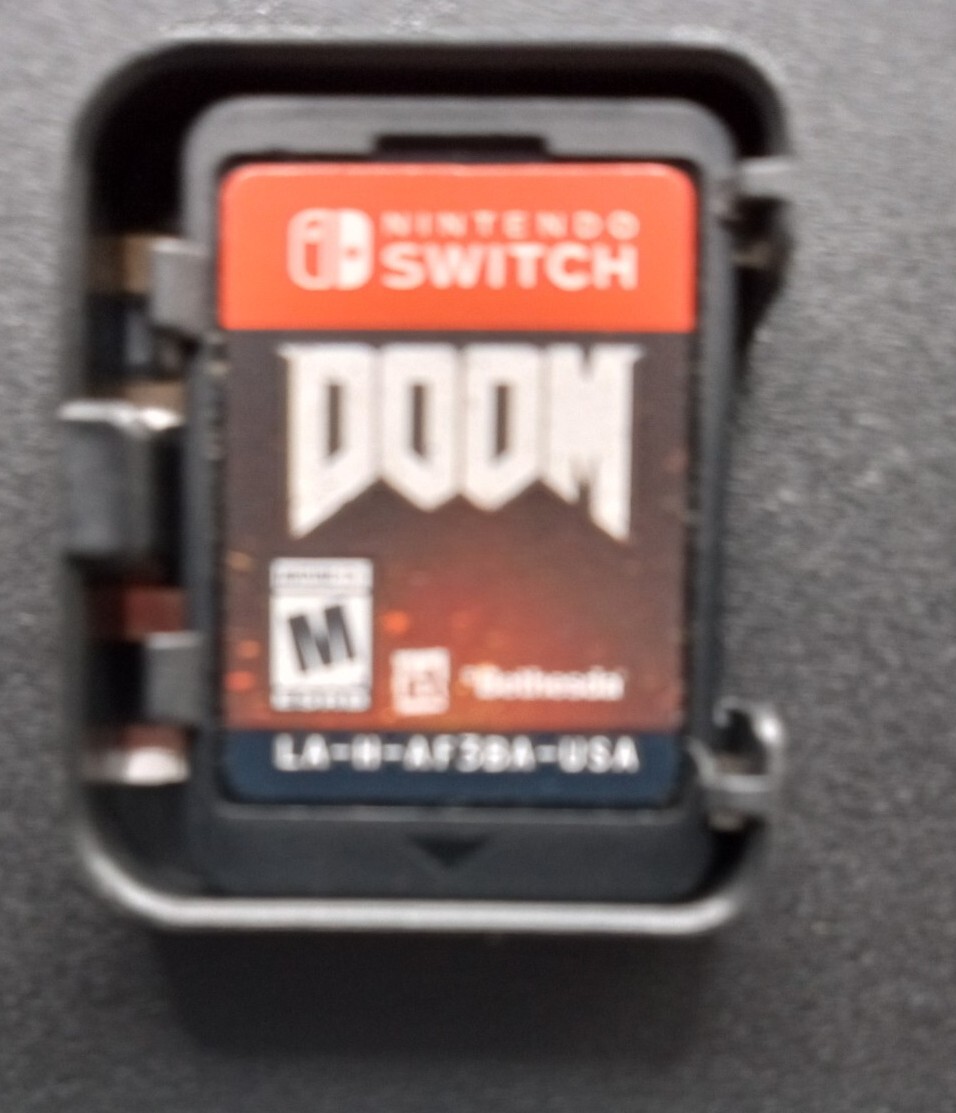 Doom - Nintendo Switch Tested Cartridge Only Tested And Working ...