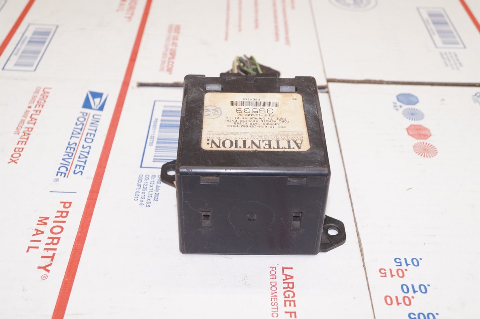 92-96 97 Ford F150 F250 F350 Bronco Remote Keyless Entry Module OEM OBS ...