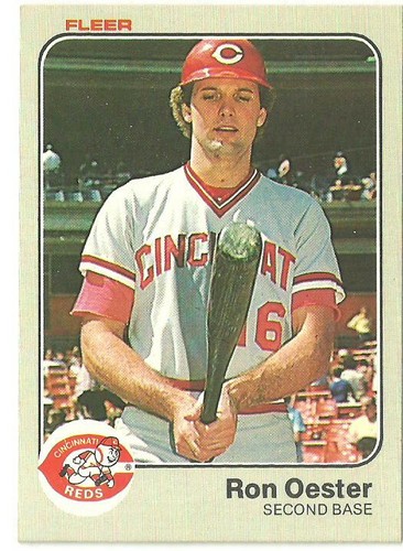 RON OESTER CINCINNATI REDS #598 - FLEER NM-MT 1983 | eBay