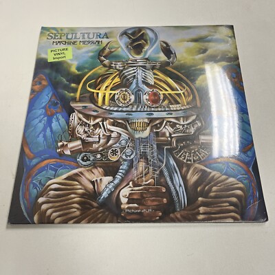 SEPULTURA- Machine Messiah 2xVinyl 12" Picture Disc LE IMPORT RARE NEW ...