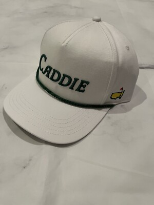 2024 Masters CADDIE Embroidered Rope Hat Augusta National Snapback Golf ...