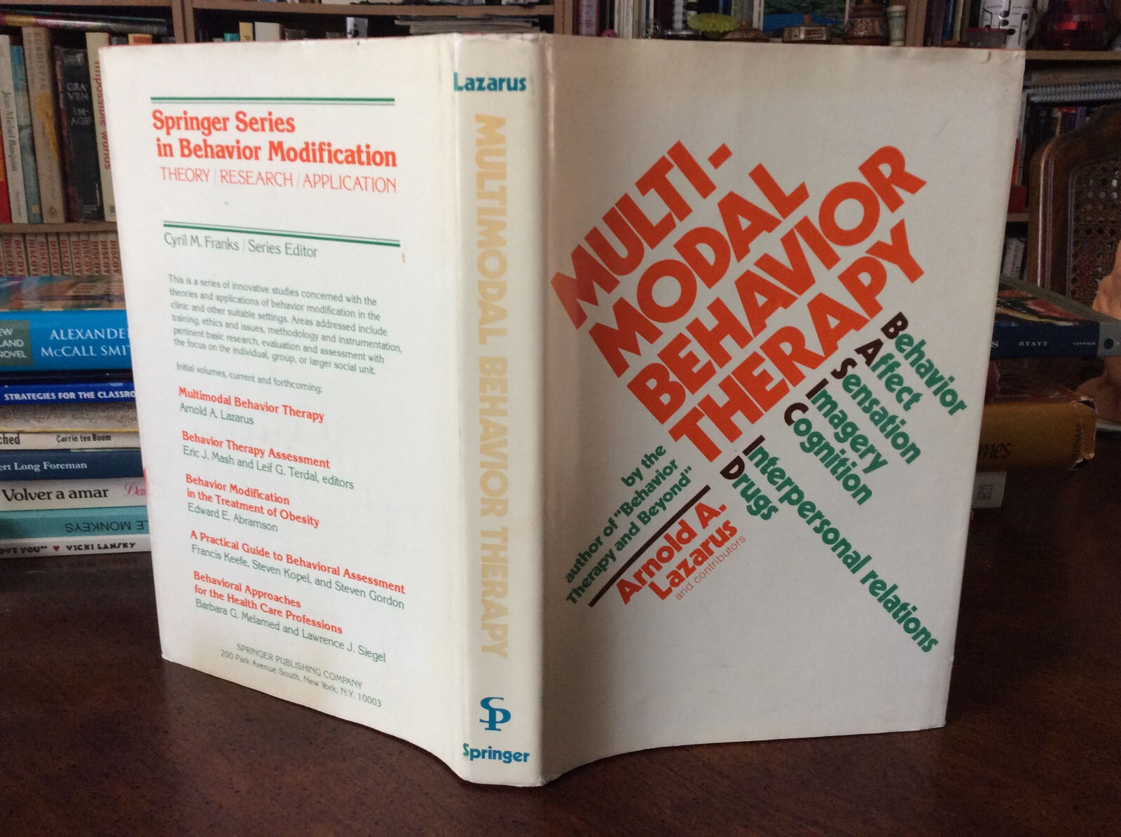 Multimodal Behavior Therapy by Arnold A. Lazarus (1976 HC/DJ) VG 9780826121608| eBay