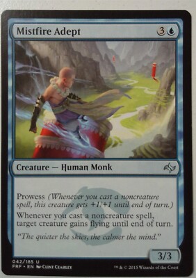 Mistfire Adept *PLAYSET* Magic MtG x4 Fate Reforged SP | eBay