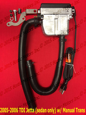 VW 1.9 l TDI Jetta Engine Block Heater 2005-06 sedan, new body HTR7 ...