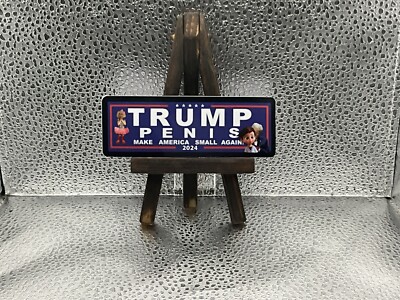 ANTI TRUMP CAMPAIGN VINYL STICKER DEMOCRAT BUMPER STICKER | eBay