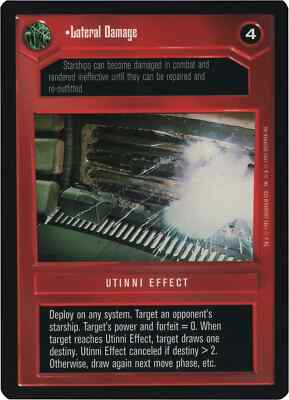 Lateral Damage (Premiere-Limited) | Decipher Star Wars CCG | NM/LP | eBay