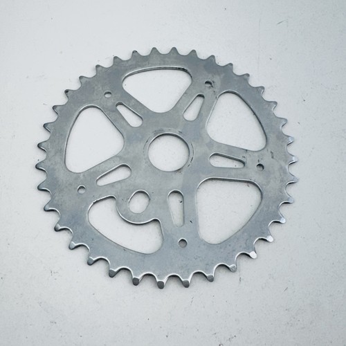 Old School BMX Sprocket 36 Tooth Chrome 36t Steel 80s 90s Chainring A40 ...