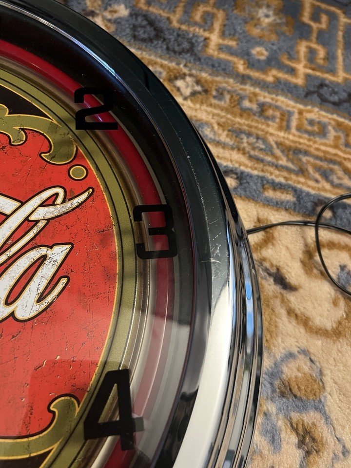 17” Drink Coca-Cola 5 Cent Coke Sign Neon Light Retro Vintage Style ...
