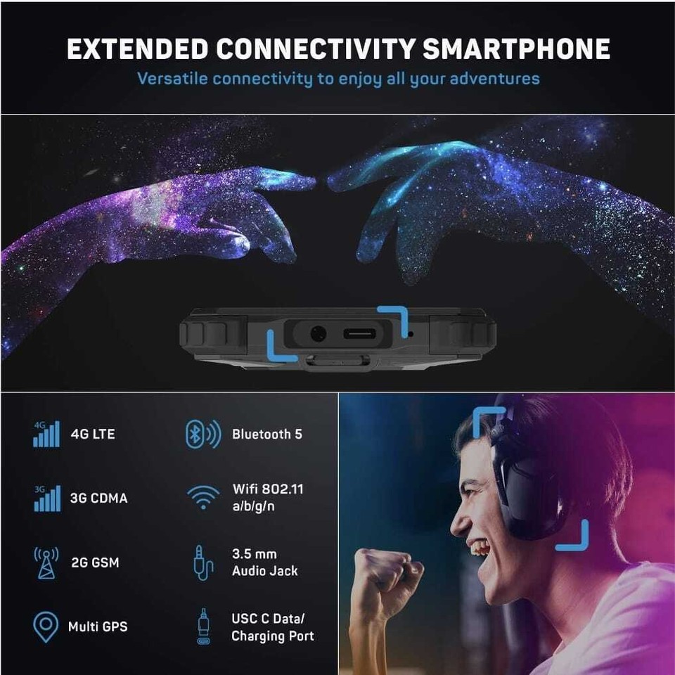 TESLA EXPLR9 - Android Rugged Smartphone (New, Sealed, Unlocked) | eBay