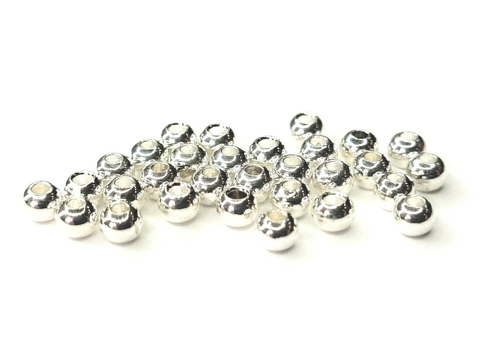 METALIC BRASS BEADS - Fly Tying Beads - Countersunk Bead - Nymph - 14 ...
