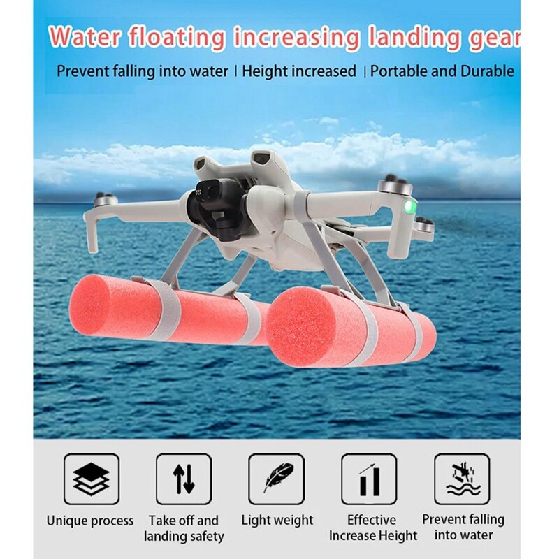 Landing Skid Float Kit Expansion for 4 Pro/ 3 PRO/Mini3 Drone Water2256 ...