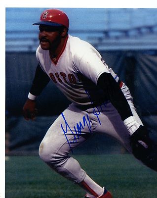 GEORGE SCOTT BOSTON RED SOX SIGNED AUTOGRAPHED 8X10 PHOTO | eBay