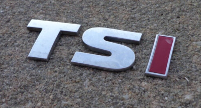VW Volkswagen TSI emblem letters badge decal logo Jetta Passat Golf OEM ...