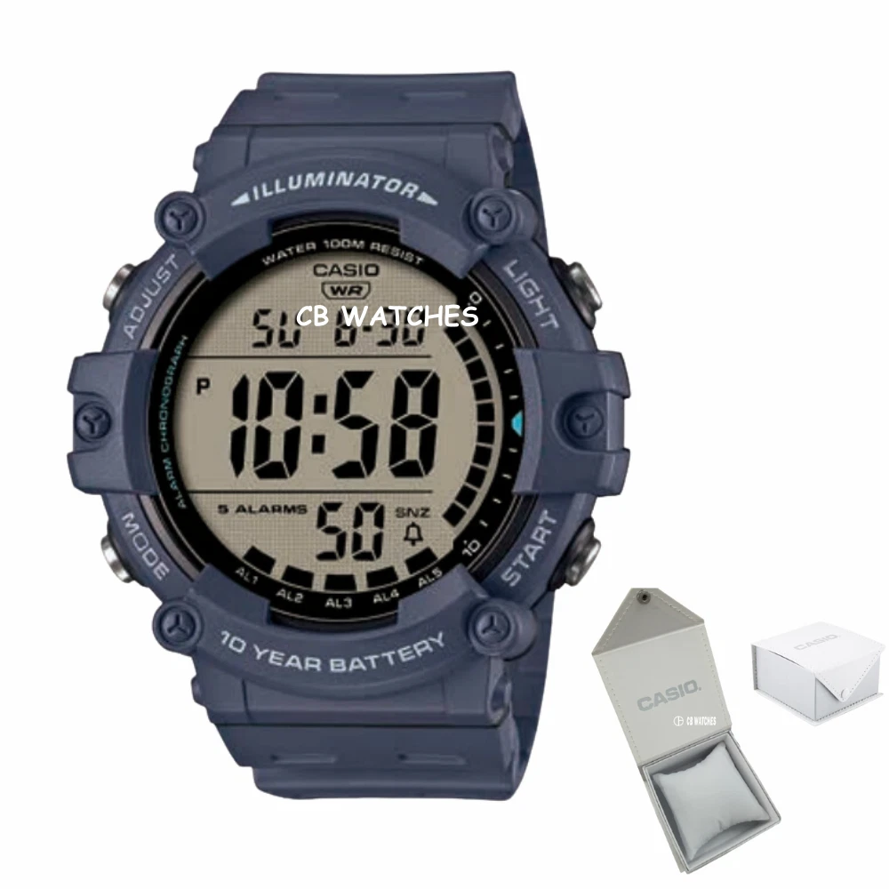 Casio Digital Men's Watch AE-1500WH-8B – Indaystoreonline