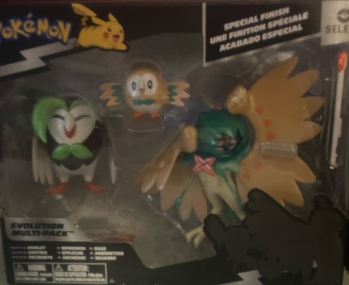 POKEMON SELECT EVOLUTION MULTI PACK SPECIAL ROWLET DARTRIX DECIDUEYE ...