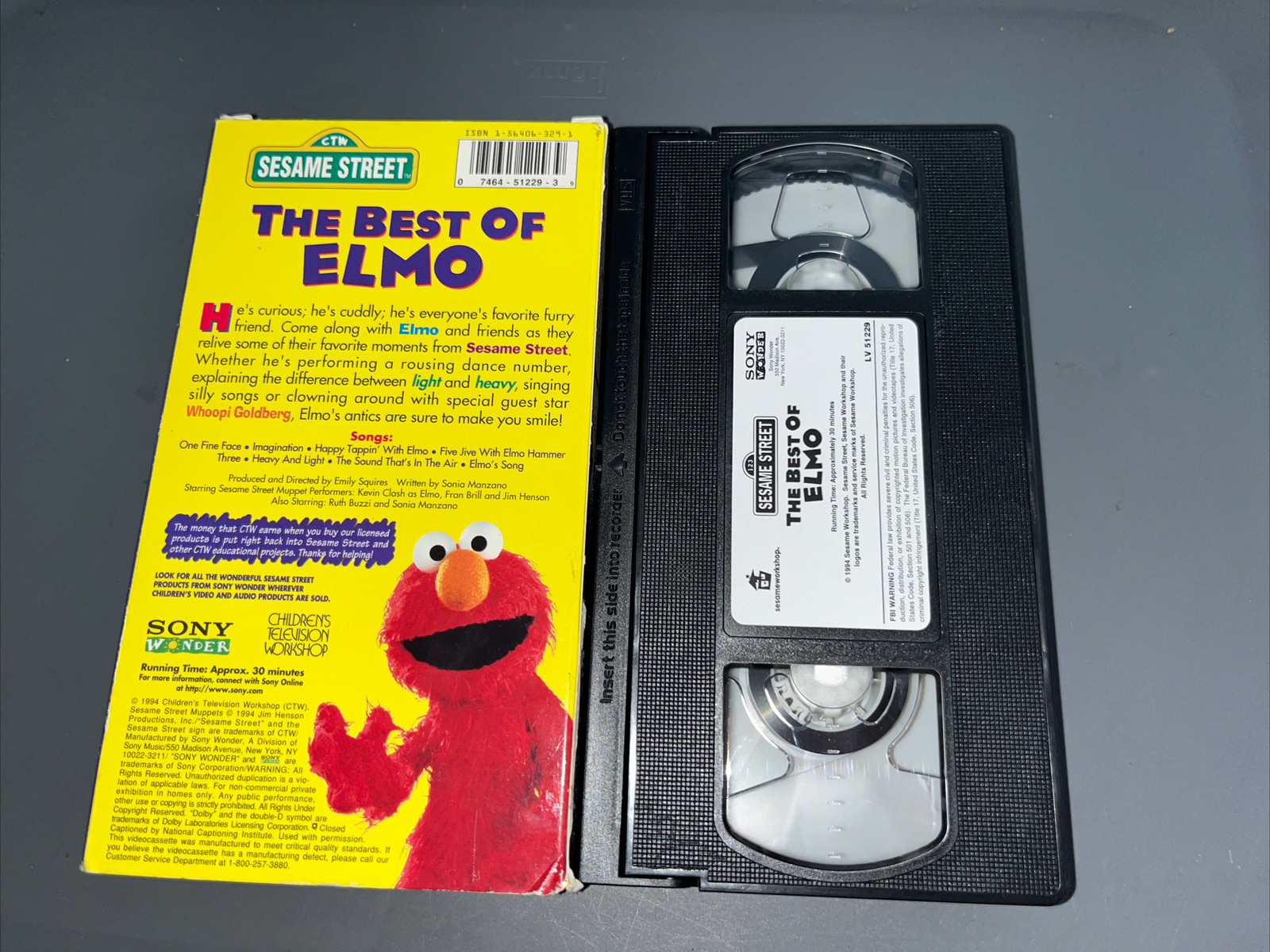 Sesame Street - The Best of Elmo (VHS, 1994) | Grelly USA