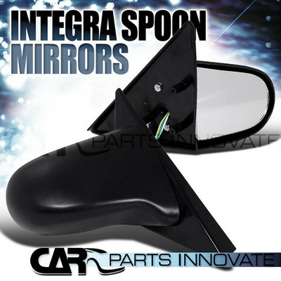 Fits 94-01 Acura Integra 3Dr Hatchback ABS Matte Black Power Side ...