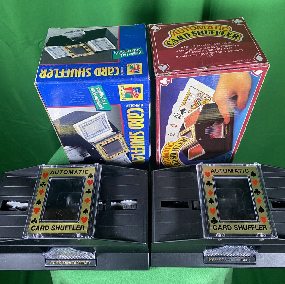 Vintage Automatic Card Shuffler - Parts Only - 2 pack | eBay