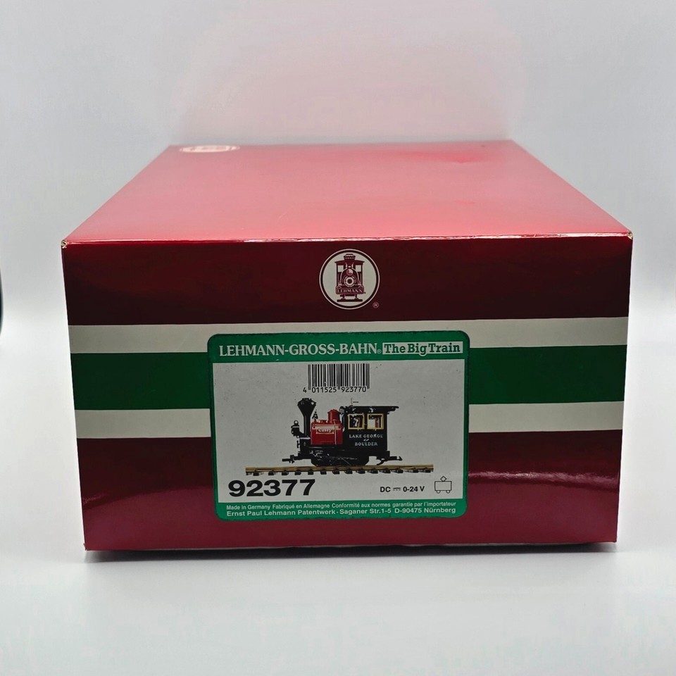 LGB 92377 The Big Train “Casey” Lake George & Boulder - G Scale Engine ...