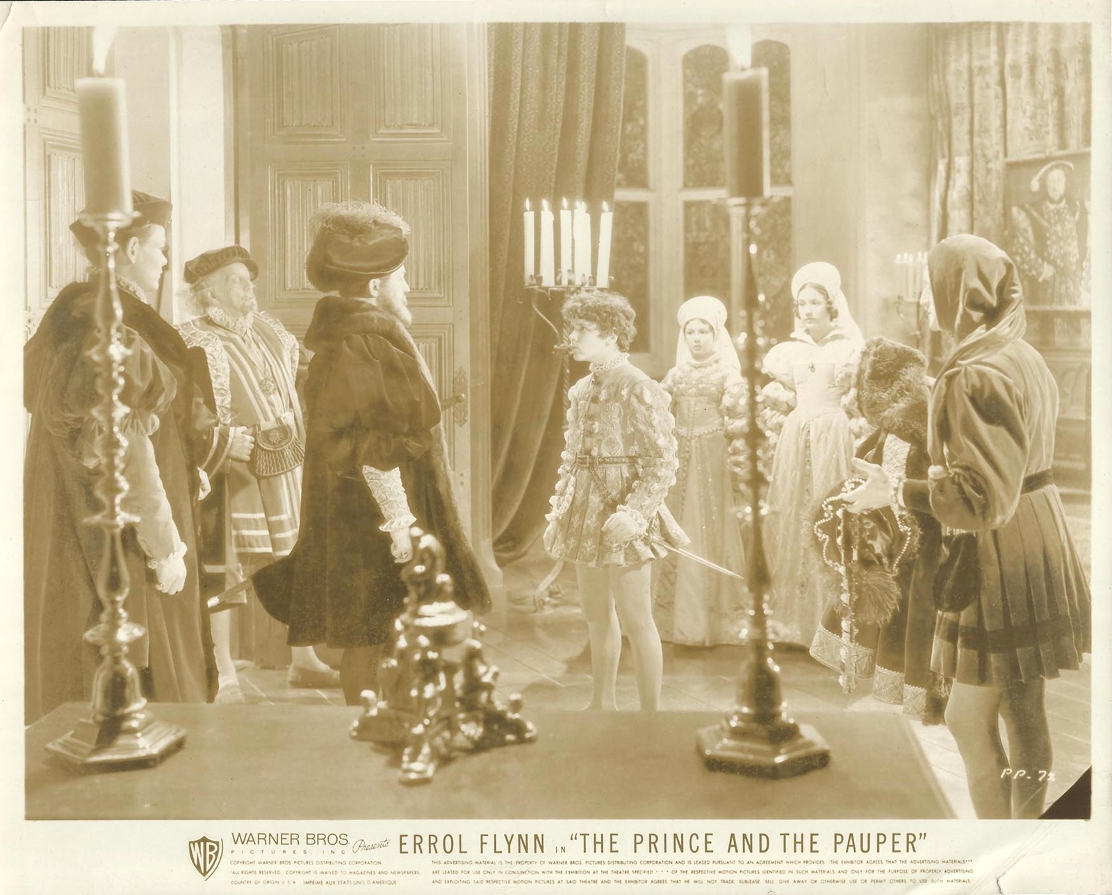 ROBERT MAUCH & CLAUDE RAINS in "The Prince and The Pauper" Original ...