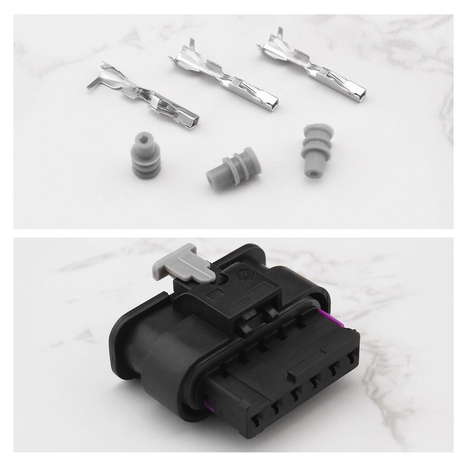 2x 6 Pin Car Tail Light Rear Lamp Plug Connector 61132359993 for BMW ...