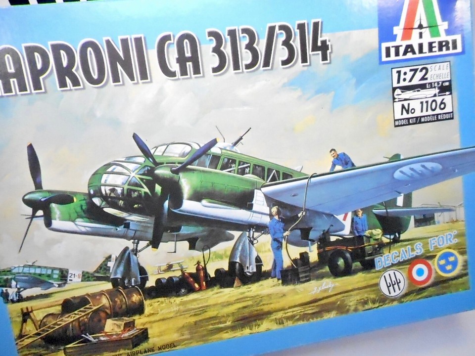 Italeri Capron CA 313/314 1/72 Scale Sealed Plastic Model Kit | eBay
