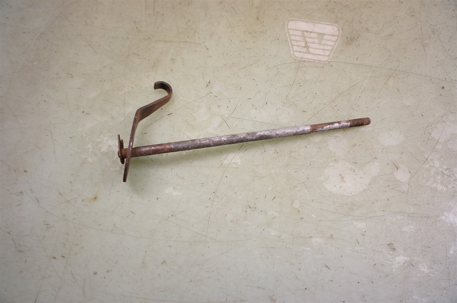 Harley Knucklehead Springer Frontend Steering Damper Rod Flathead ...