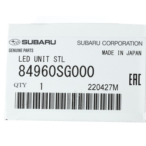 OEM NEW GENUINE 2017-2018 Subaru Forester Rear Stop Light Lamp Bulb ...