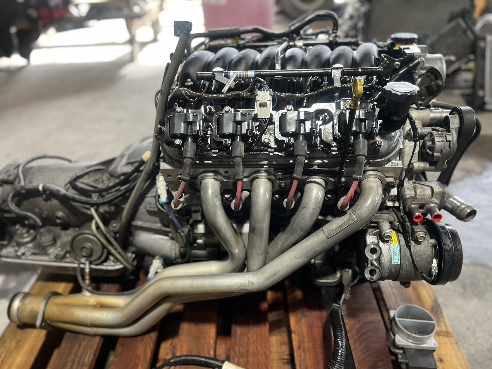 2004 PONTIAC GTO 5.7L LS1 ENGINE AUTO 4L60E COMPLETE PULL OUT LS2 LS3 ...