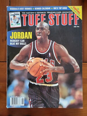 1996 Tuff Stuff Basketball Michael Jordan Cover | eBay