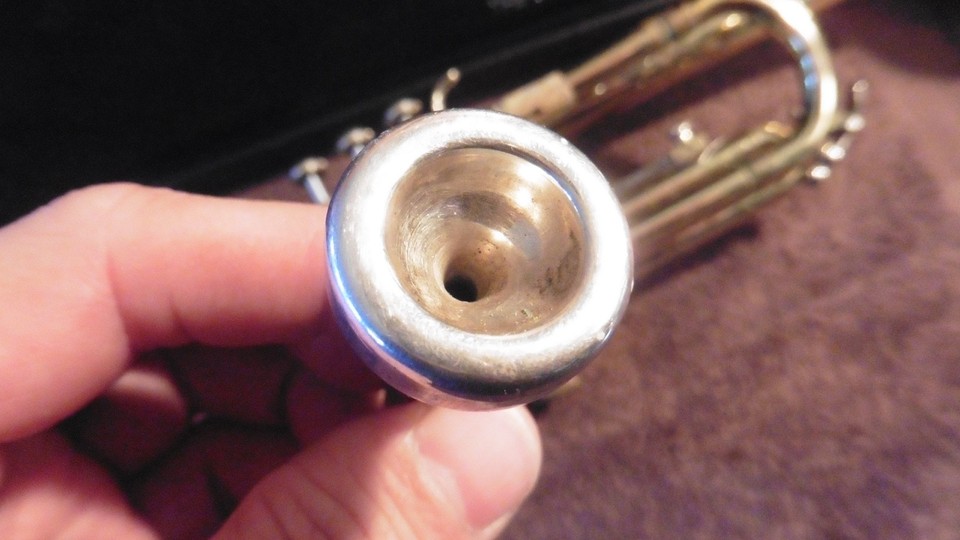 Vintage Bundy Trumpet by Selmer Co Designed by Vincent Bach with Black ...