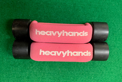 pair Vintage AMF Heavy Hands Walking Dumbbells 2 lb Aerobic Weights ...