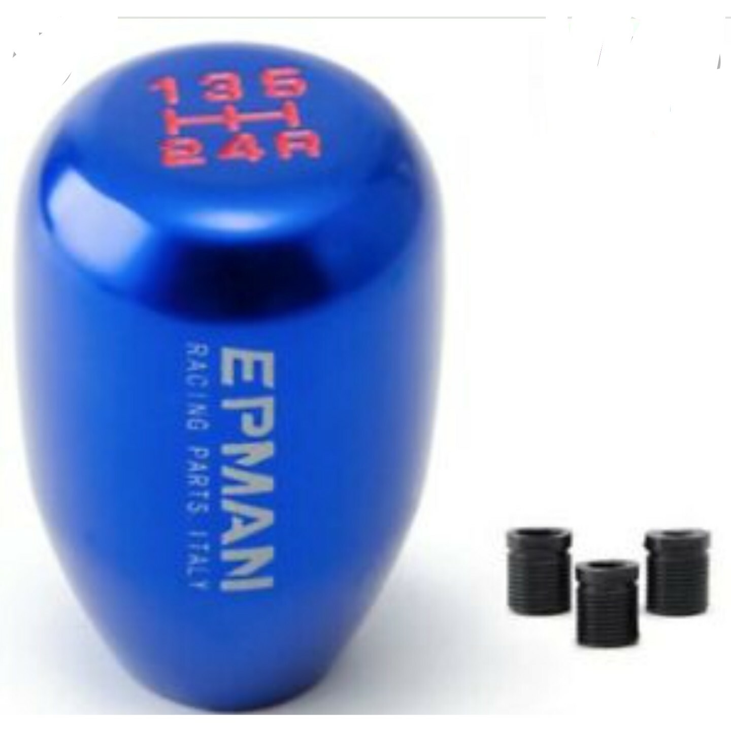 EPMAN BLUE 5 Speed Gear Knob Universal HONDA MAZDA EP3 TYPE R CIVIC 🇬🇧 ...