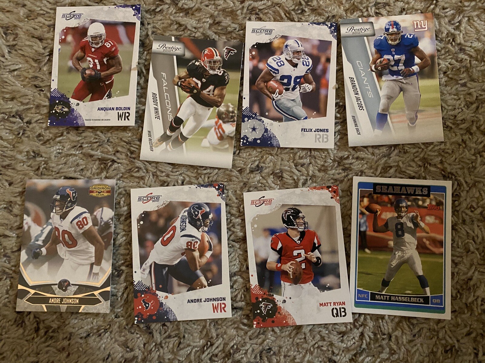 Matt Ryan Roddy White Andre Johnson Football Cards NFL | eBay