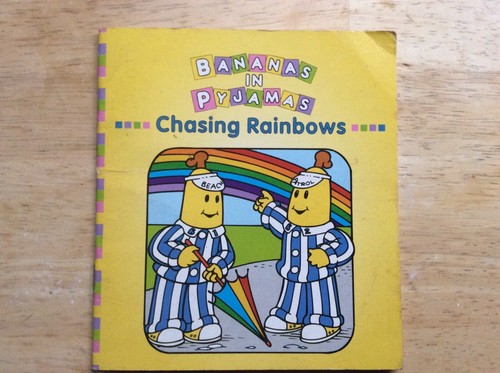 Rare Vintage 1998 Bananas in Pyjamas Chasing Rainbows Small P/B Book ...