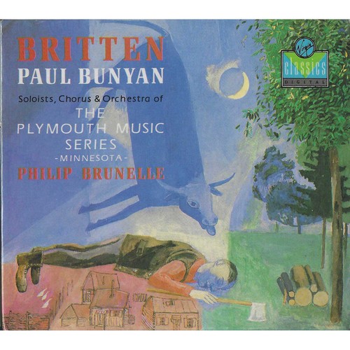 Britten, Plymouth Music, Philip Brunelle CD Paul Bunyan / Vcd 7907102 ...