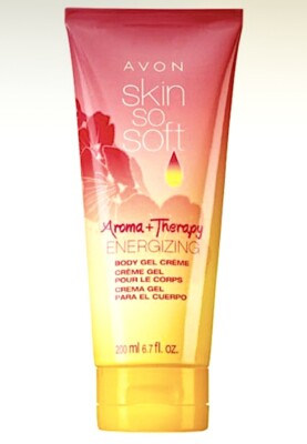 Avon Skin So Soft ENERGIZING Aroma + Therapy BODY GEL CREME 6.7 fl oz ...
